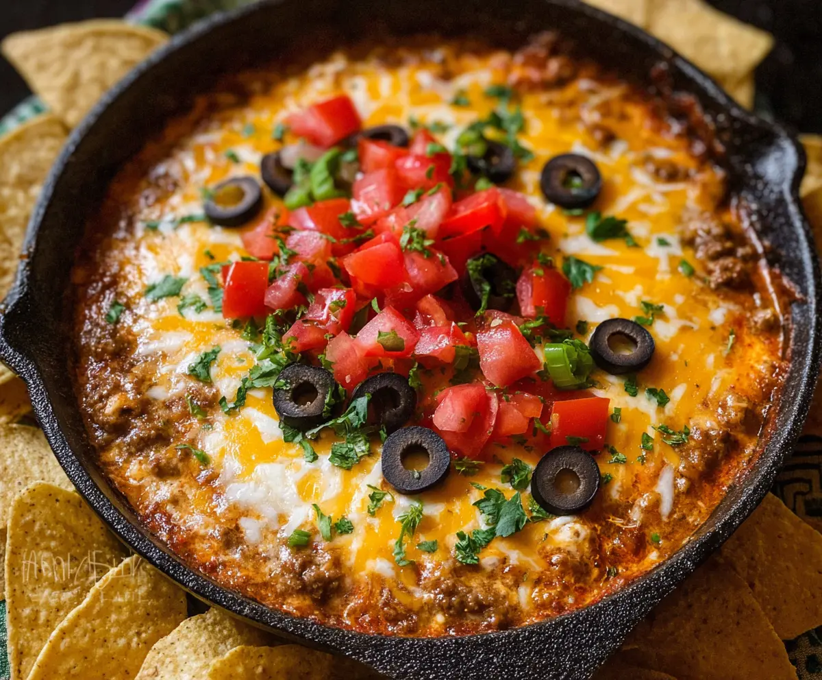 Crock Pot Beef Nacho Dip Recipe | Easy & Delicious
